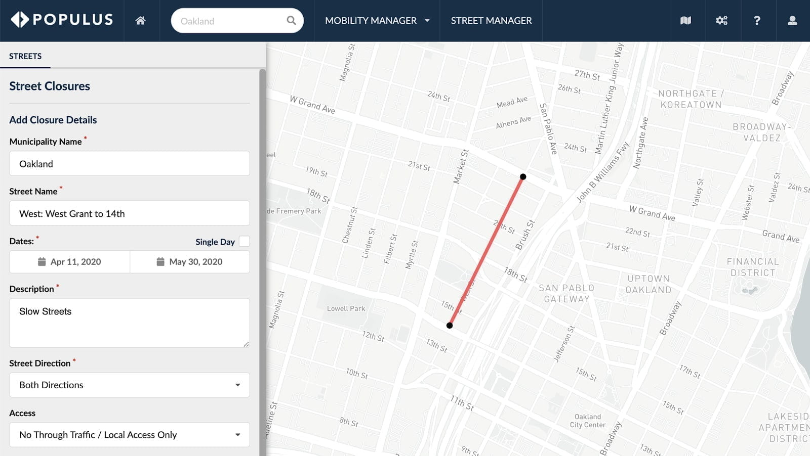 Cities invited to apply for free access to Populus Street Manager ...