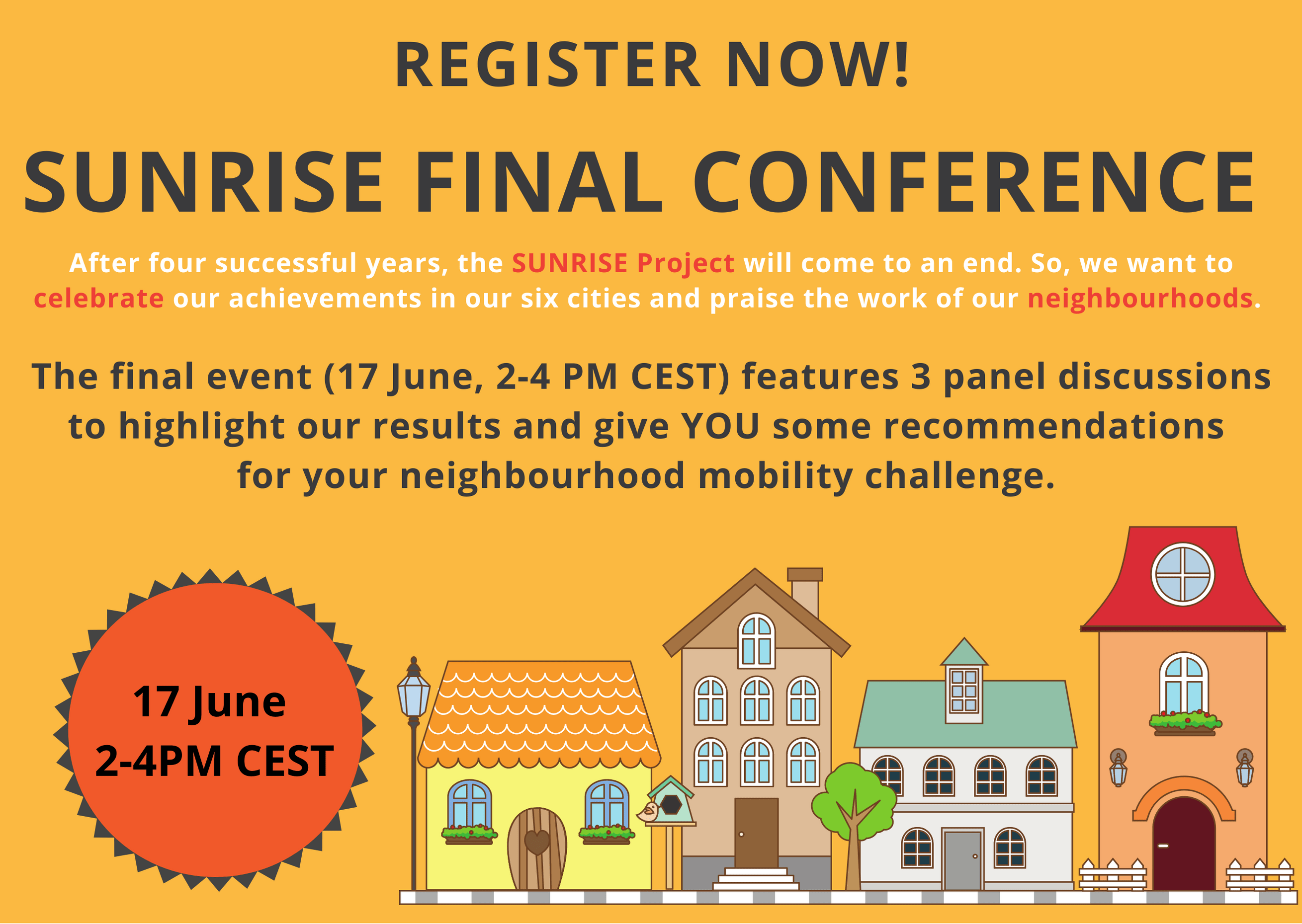 Making the Change: SUNRISE Final Event - POLIS Network